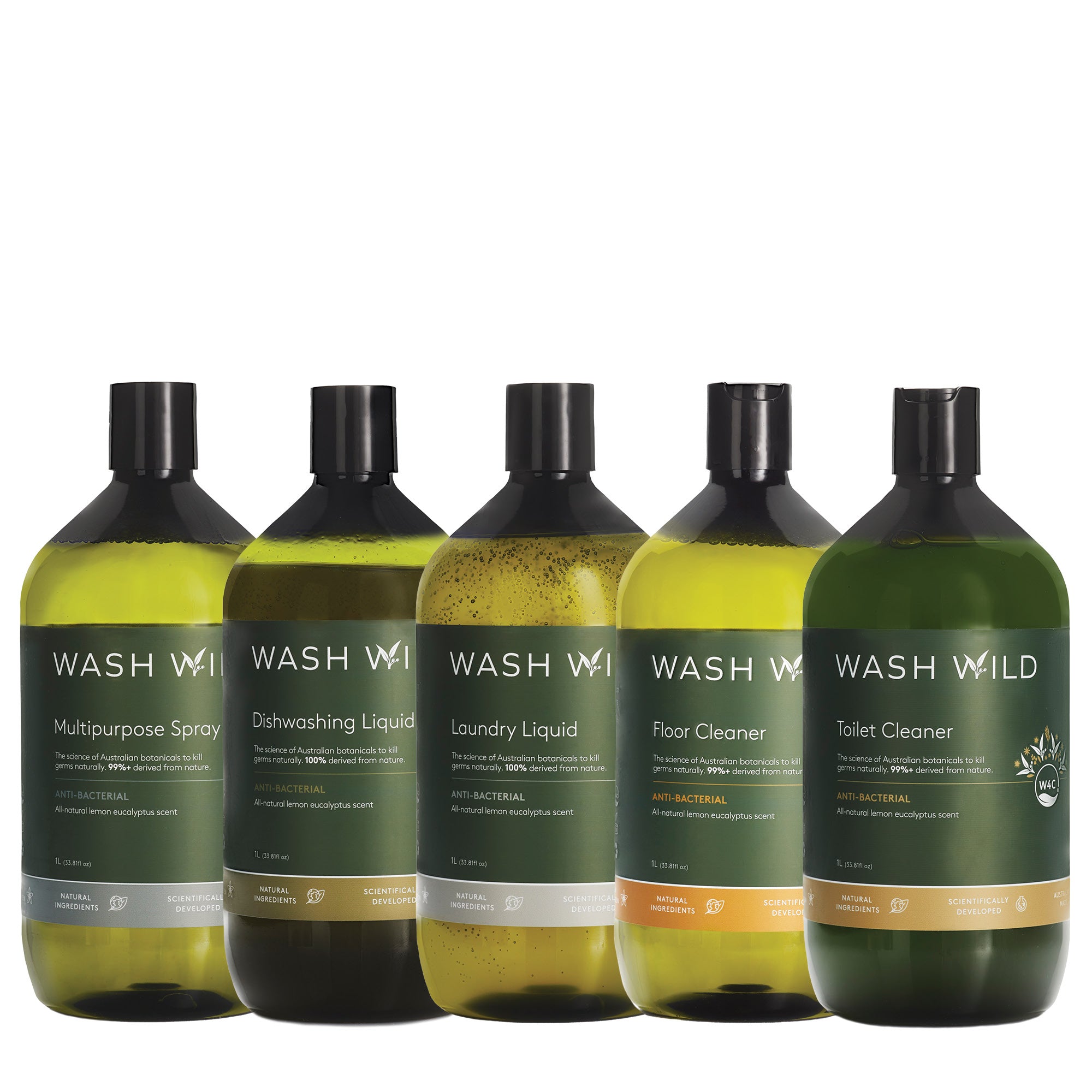 COMPLETE CLEANING BUNDLE - 1L REFILL – WASH WILD